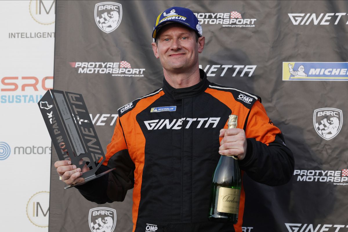 Carl Garnett Enjoys Dream Return With Double Ginetta Podium | Telescope ...